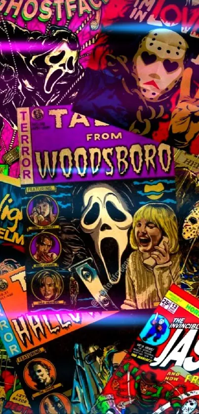 Horror Collage Wallpaper - free download