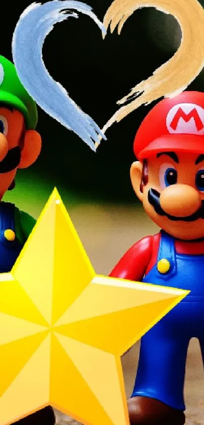 Iconic Duo Cartoon Wallpaper - free download