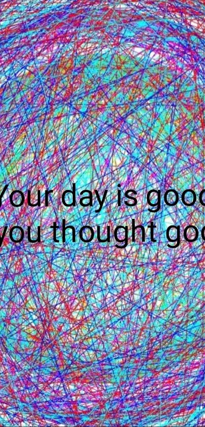 Inspirational Colorful Phone Wallpaper - free download