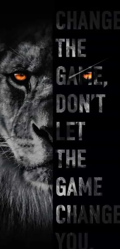 Inspirational Lion Quote Wallpaper - free download