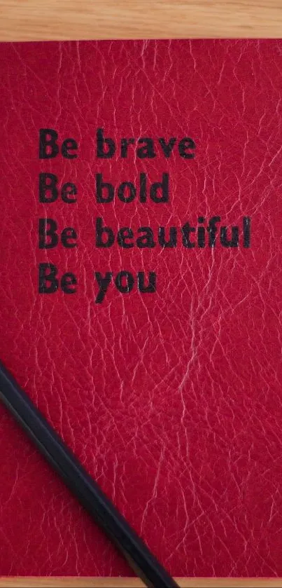 Inspirational Notebook on Desk - free download