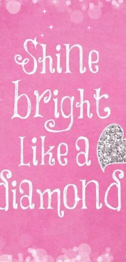 Pink Text Quote Wallpaper - free download