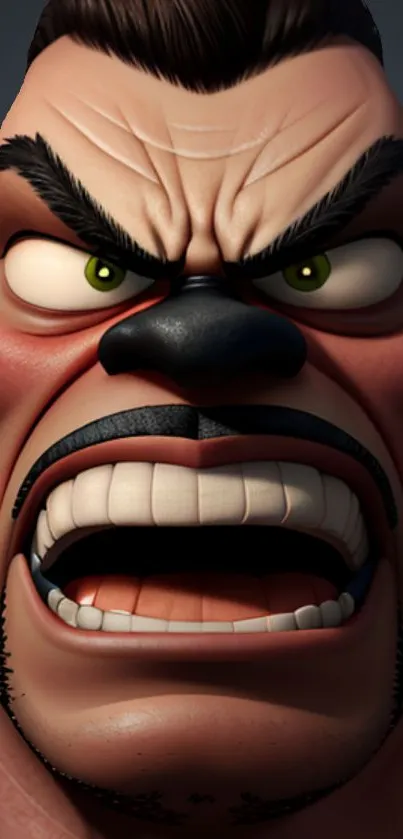 Intense Animated Character Wallpaper - free download