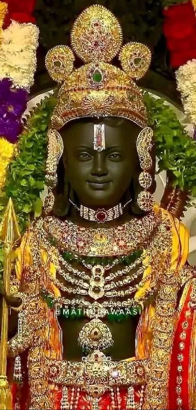 Intricate Divine Idol Display - free download