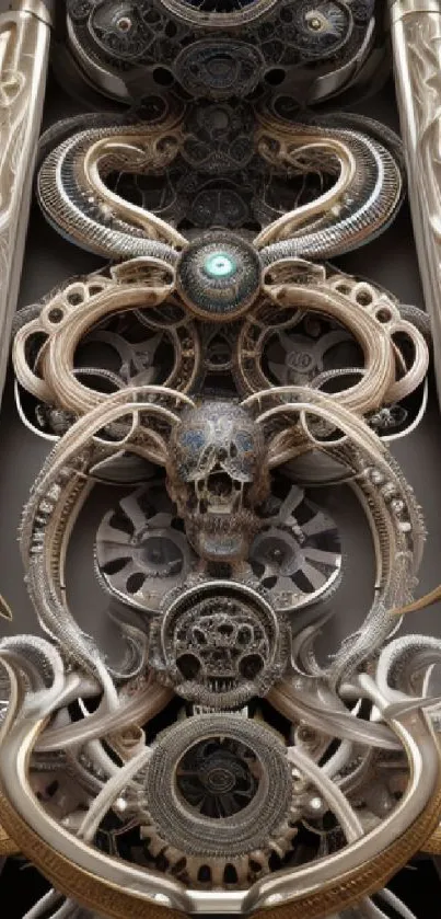 Intricate Mechanical Art Design - free download