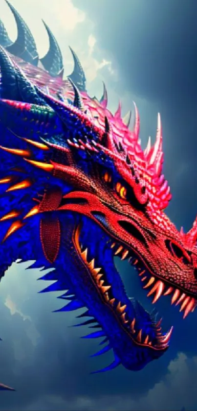 Jaw Mythical Creature Cloud Live Wallpaper - free download
