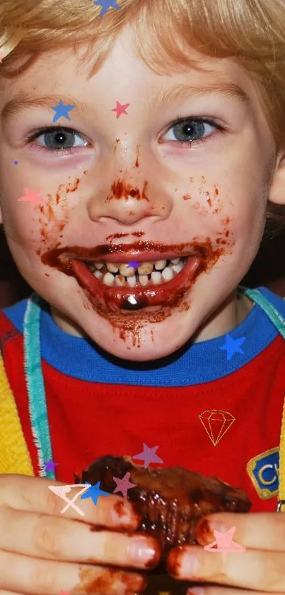 Joyful Chocolate Smiles - free download