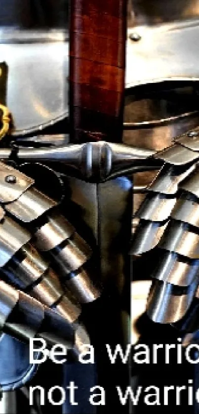 Knight's Armor Inspirational Wallpaper - free download