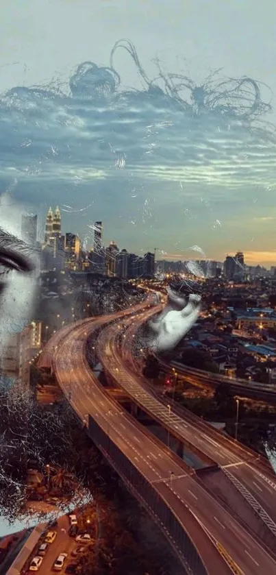 Landscape Painting Cloud Live Wallpaper - free download