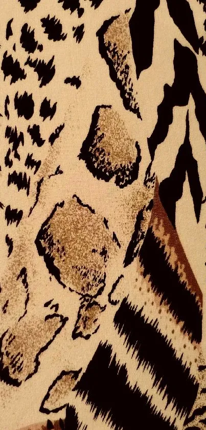 Leopard Print Mobile Wallpaper - free download