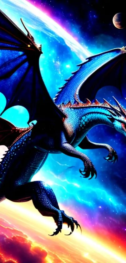 space dragon Live Wallpaper - free download
