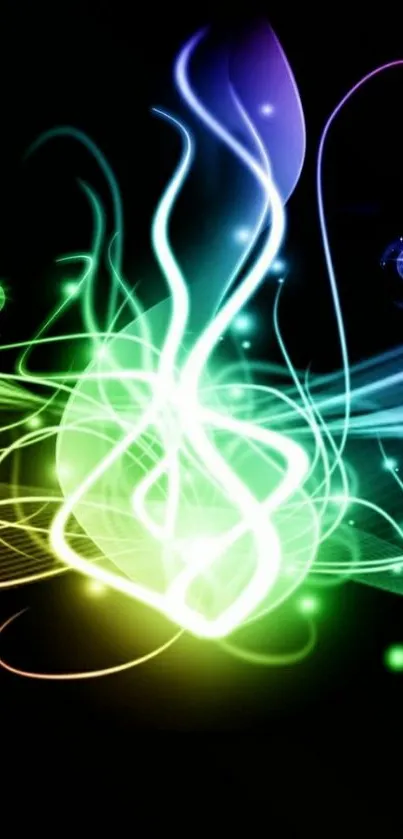 Light Neon Colorfulness Live Wallpaper - free download