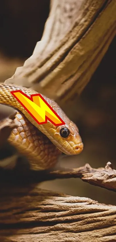 Lightning Snake Wallpaper - free download