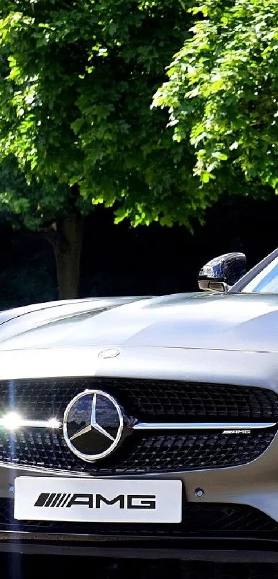 Luxury Car Front View Wallpaper - free download