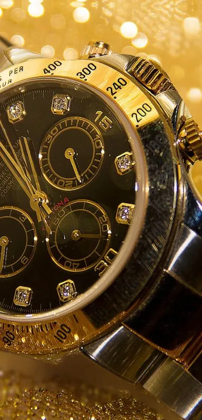 Luxury Gold Watch Wallpaper - free download