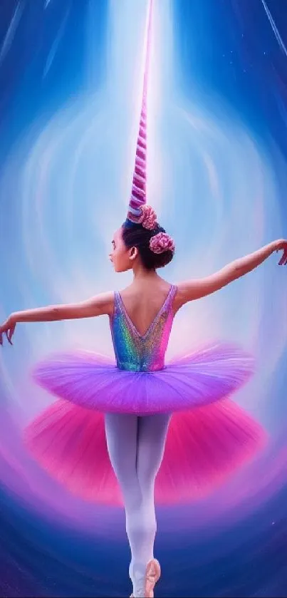 Magical Ballet Unicorn Art - free download