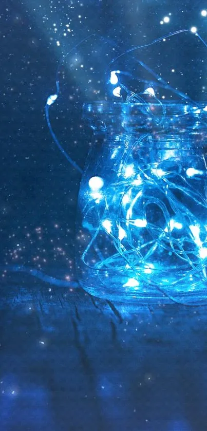 Magical Blue Jar Lights - free download