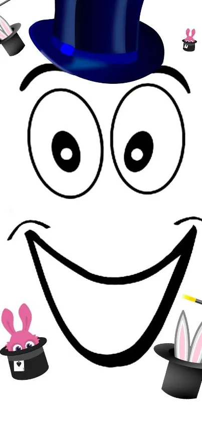 Magical Smiley Face Design - free download