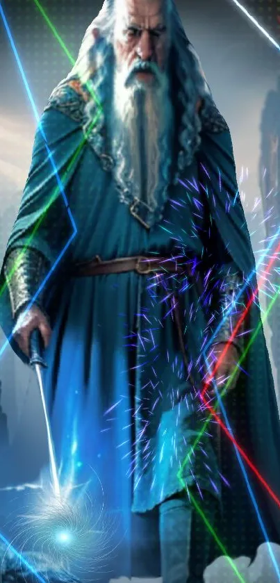 Magical Wizard Fantasy Wallpaper - free download