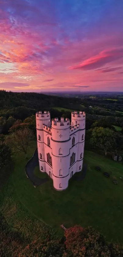 Majestic Castle at Sunset View - free download