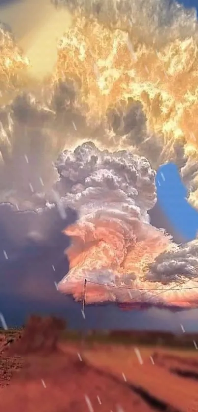 Majestic Cloudscape Wallpaper - free download