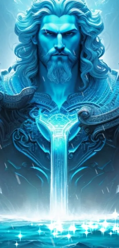 Majestic Poseidon iPhone Wallpaper - free download