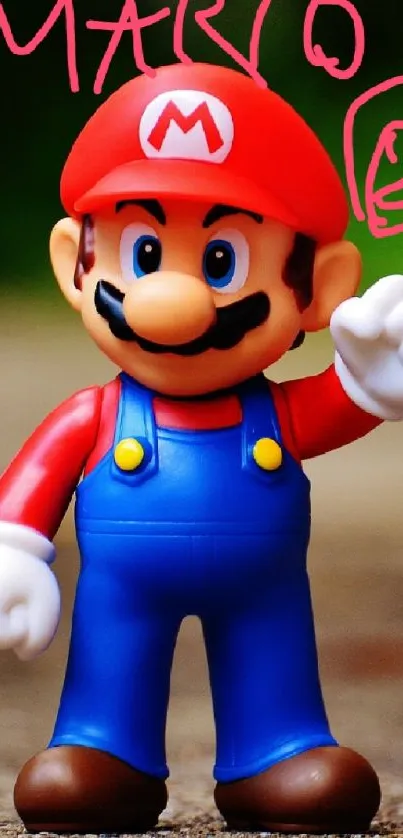 Mario Figurine Wallpaper - free download