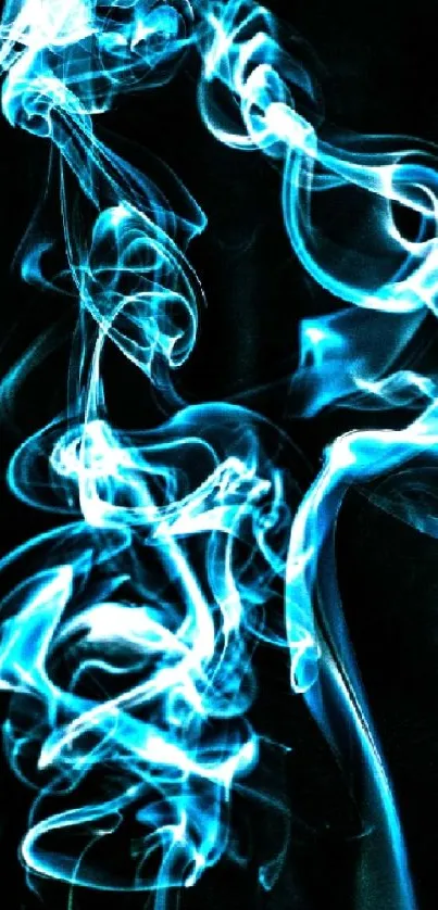 Mesmerizing Neon Smoke Art - free download