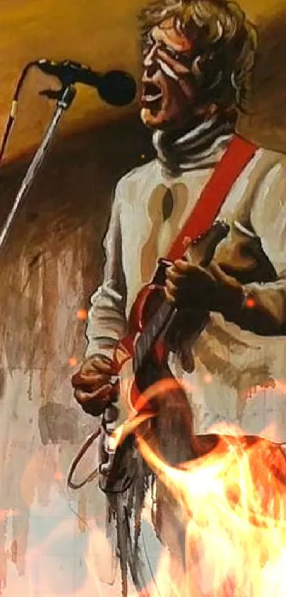 Microphone Public Address System Art Live Wallpaper