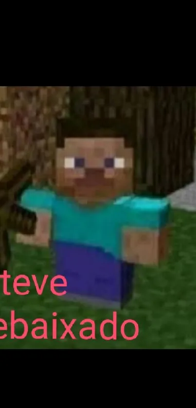 Minecraft Pixel Art Wallpaper - free download