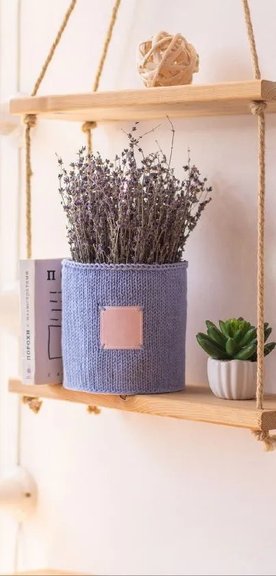 Minimalist Shelf Decor Wallpaper - free download