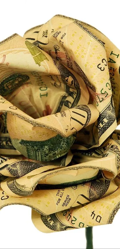 Money Rose Art Wallpaper - free download