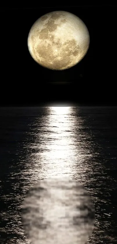 Moonlight Night Ocean Wallpaper - free download