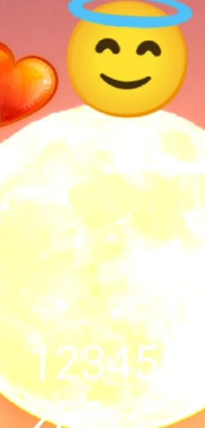 Moonlit Emoji Serenity - free download