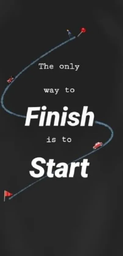 Inspirational Start Wallpaper - free download
