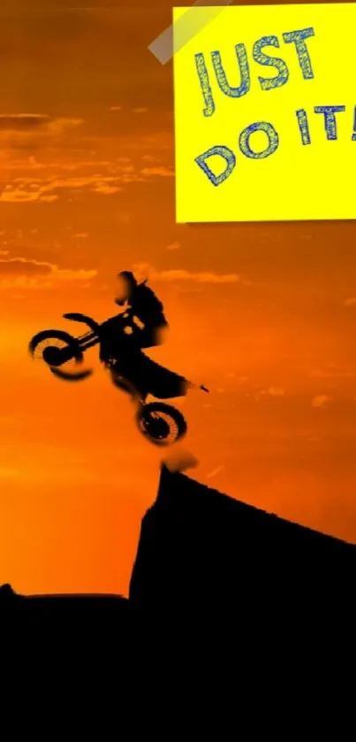 Motocross Sunset Inspiration - free download