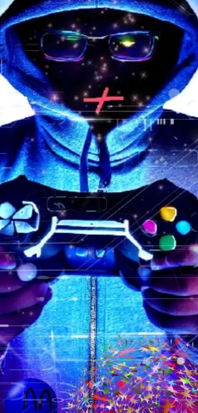 Mysterious Gamer Vibe Wallpaper - free download