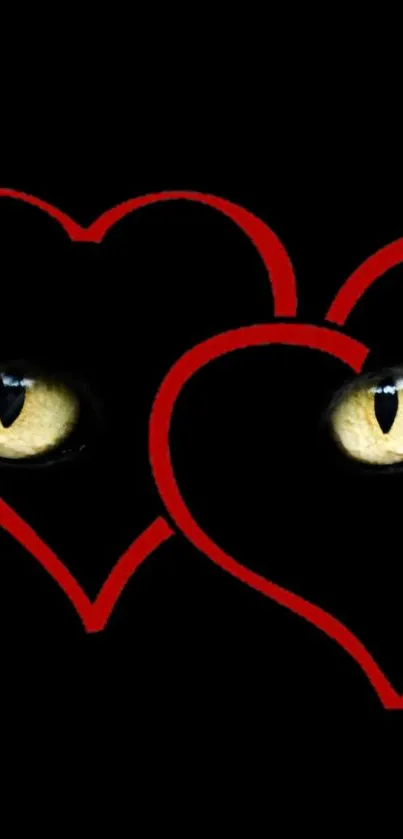 Mysterious Heart Eyes Wallpaper - free download