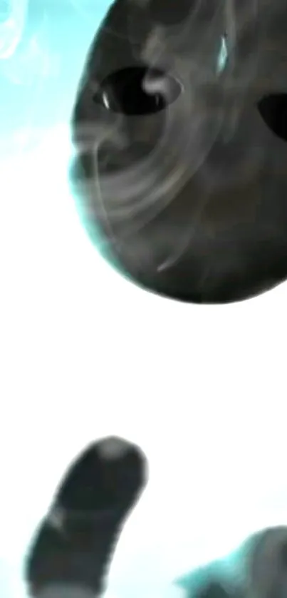 Mysterious Mask Vapor Art - free download