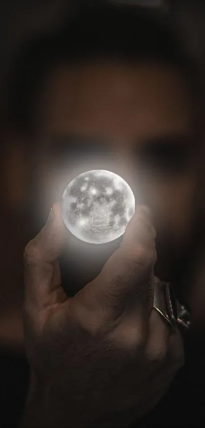 Mysterious Moonlight Mobile Wallpaper - free download