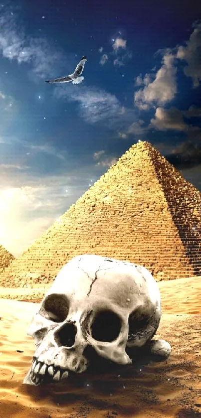 Mysterious Pyramid Wallpaper - free download