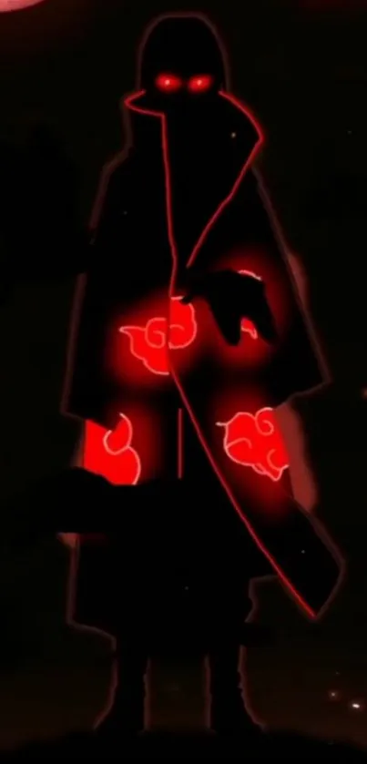 Mysterious Red Cloaked Figure - free download