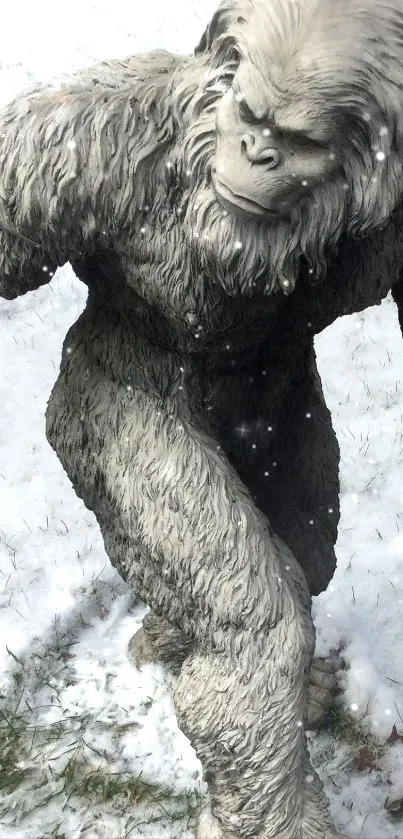 Mysterious Winter Creature - free download