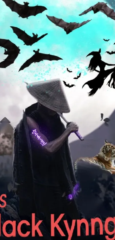 Mystic Night Warrior Wallpaper - free download