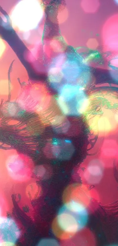 Mystical Abstract Art Wallpaper - free download
