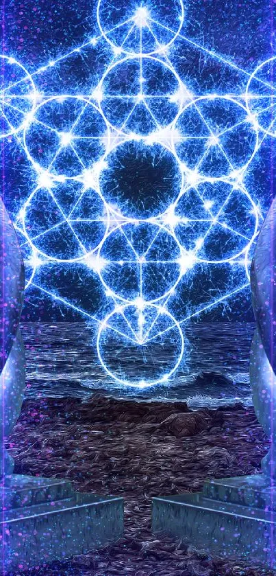 Mystical Art Statue Wallpaper - free download