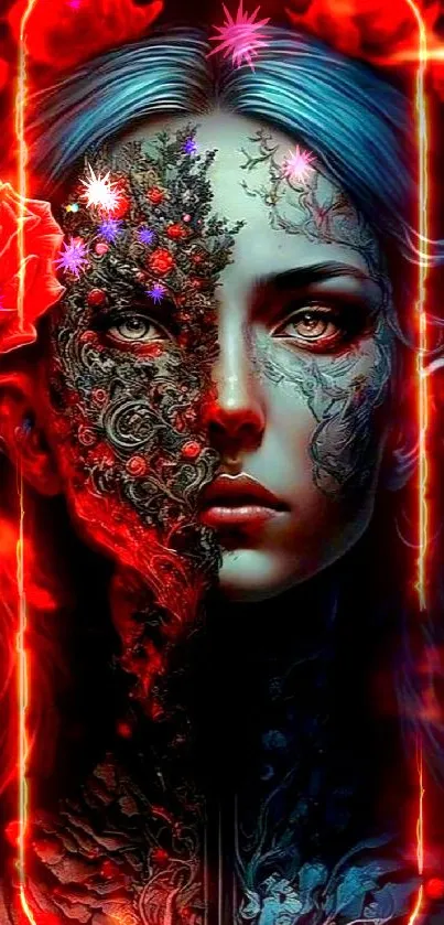 Mystical Artistic Face Design - free download