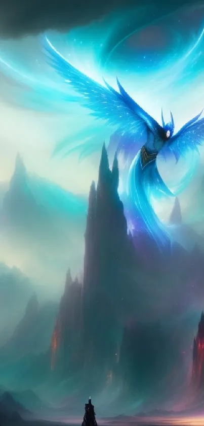 Mystical Bird Fantasy Art Wallpaper - free download