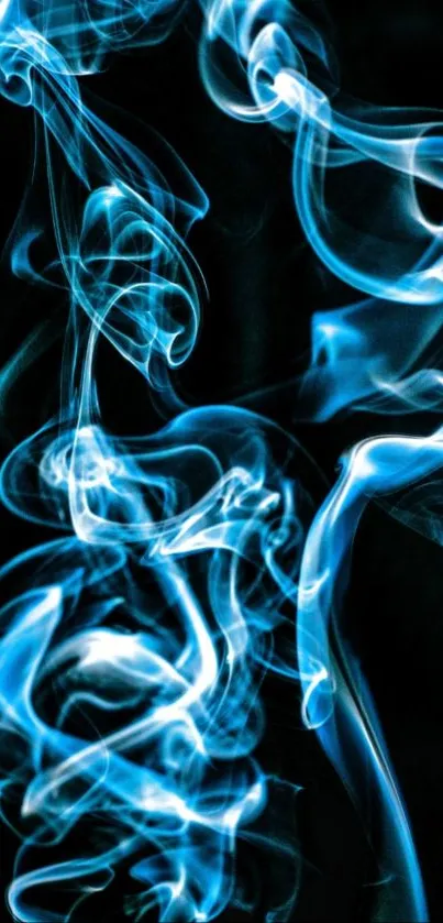 Mystical Blue Smoke Design - free download