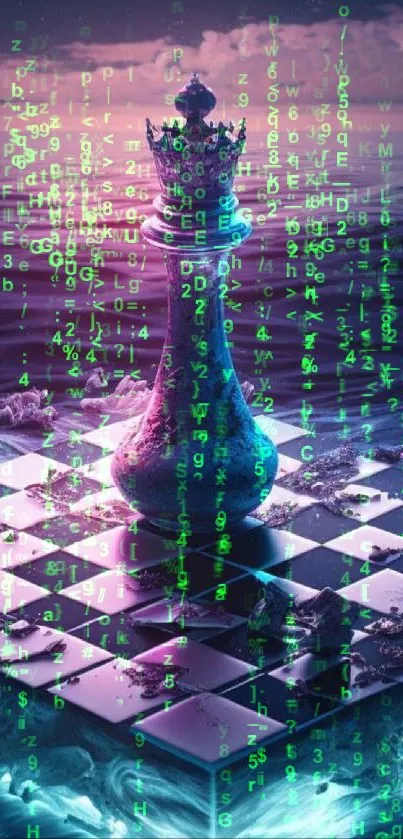 Mystical Chess Piece Wallpaper - free download